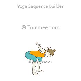 Bear Pose Arms Out Steps | Tummee.com
