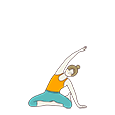 Bharadvaja Twist Pose Ii Prep Side Bend Variation Yoga (Parsva ...