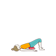 Bridge Pose Sacrum Block Yoga (Setubandha Sarvangasana Sacrum Block ...