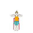Chair Seated Shoulder Circles Yoga (Chair Upavishta Skandha Chakra ...