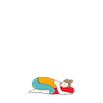 Child Pose Bolster Yoga (Balasana Bolster) | Yoga Sequences, Benefits ...