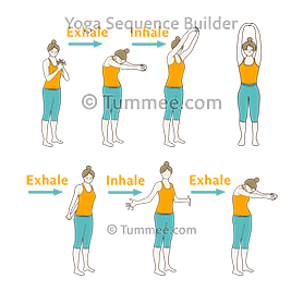 Circle Of Joy Standing Flow Yoga | Yoga Sequences, Benefits, Variations ...