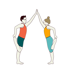 Yoga Sequence For Teens With Partners | Tummee.com
