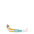 Easy Half Boat Pose Chin Lock Yoga (Sahaja Navasana Jalandhara Bandha ...