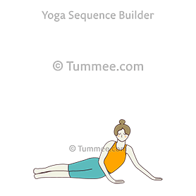 Easy Side Reclining Pose (Easy Vishnuasana) Variations - 23 variations ...