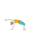 Flip The Dog Pose Yoga (Adho Mukha Svanasana Flip) | Yoga Sequences ...