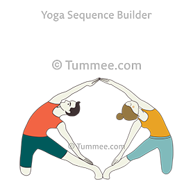 How to do Parighasana Partner | Tummee.com