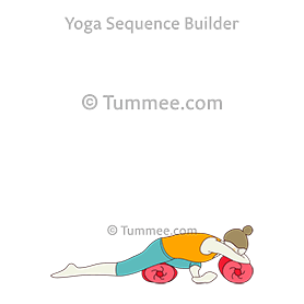 How to do Ardha Kapotasana Bolsters | Tummee.com