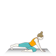 Half Pigeon Pose Variation Hips Up Leg Side Yoga (Ardha Kapotasana ...
