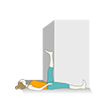 Hamstring Stretch With Door Frame Yoga| Yoga Sequences, Benefits ...