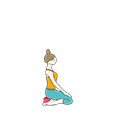 Hero Pose On Block Yoga (Virasana On Block) | Yoga Sequences, Benefits ...