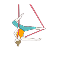 Inverted Venus Pose Aerial Yoga| Yoga Sequences, Benefits, Variations ...