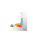 Legs Up The Wall Pose Bolster Yoga (Viparita Karani Bolster) | Yoga ...