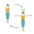 Locked Hand Raising Pose Yoga (Bandha Hasta Uttanasana) | Yoga ...