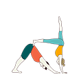 Half Handstand Pose Standing Forward Fold Pose Partner (Ardha Adho ...