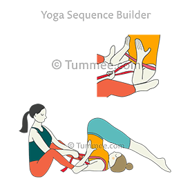 Half Plough Pose Roll Over Flow (Ardha Halasana Roll Over Vinyasa ...