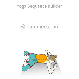 Prone Reverse Crossed Legs Strap (Advasana Pada Reverse Crossed Strap ...