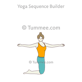 Revolved Kneeling Pose Variations - 43 variations of Revolved Kneeling ...