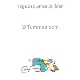 Side Fetal Pose B (Parsva Garbhasana B) Steps | Tummee.com
