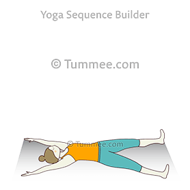 Snow Angel Pose Variaton Yoga | Yoga Sequences, Benefits, Variations ...