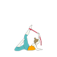 Stag Locust Pose Strap Yoga (Salabhasana Variation B Strap) | Yoga ...
