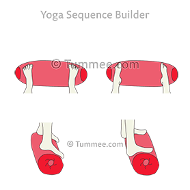 Standing Ankle Rotation On Bolster Feet Wide Variations - 168 ...