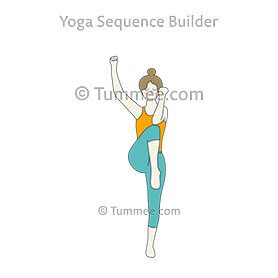 Standing Cross Crawl Pose Yoga | Yoga Sequences, Benefits, Variations ...