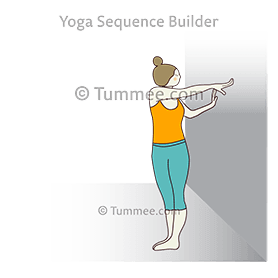 Katichakrasana Yoga (Waist Rotating Pose) | Yoga Sequences, Benefits ...