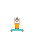Stretched Up Frog Pose Yoga (Uttana Mandukasana) | Yoga Sequences ...