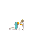 Table Top Pose Hands Side Yoga (Bharmanasana Parsva Hasta) | Yoga ...