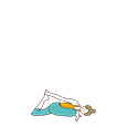 Thread The Needle Pose Variation King Pigeon Legs Yoga (Urdhva Mukha ...