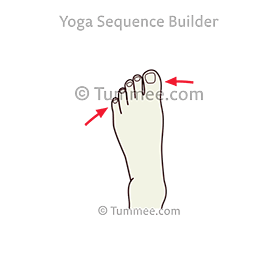 Toe Adduction Close Up Yoga | Yoga Sequences, Benefits, Variations, and ...