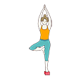 Tree Pose On Block Yoga (Vrksasana On Block) | Yoga Sequences, Benefits ...