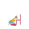 Wide Child Pose Chair Yoga (Prasarita Balasana Chair) | Yoga Sequences ...
