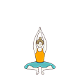 Wide Toe Balance Pose Variation Yoga (Prasarita Prapadasana Variation ...